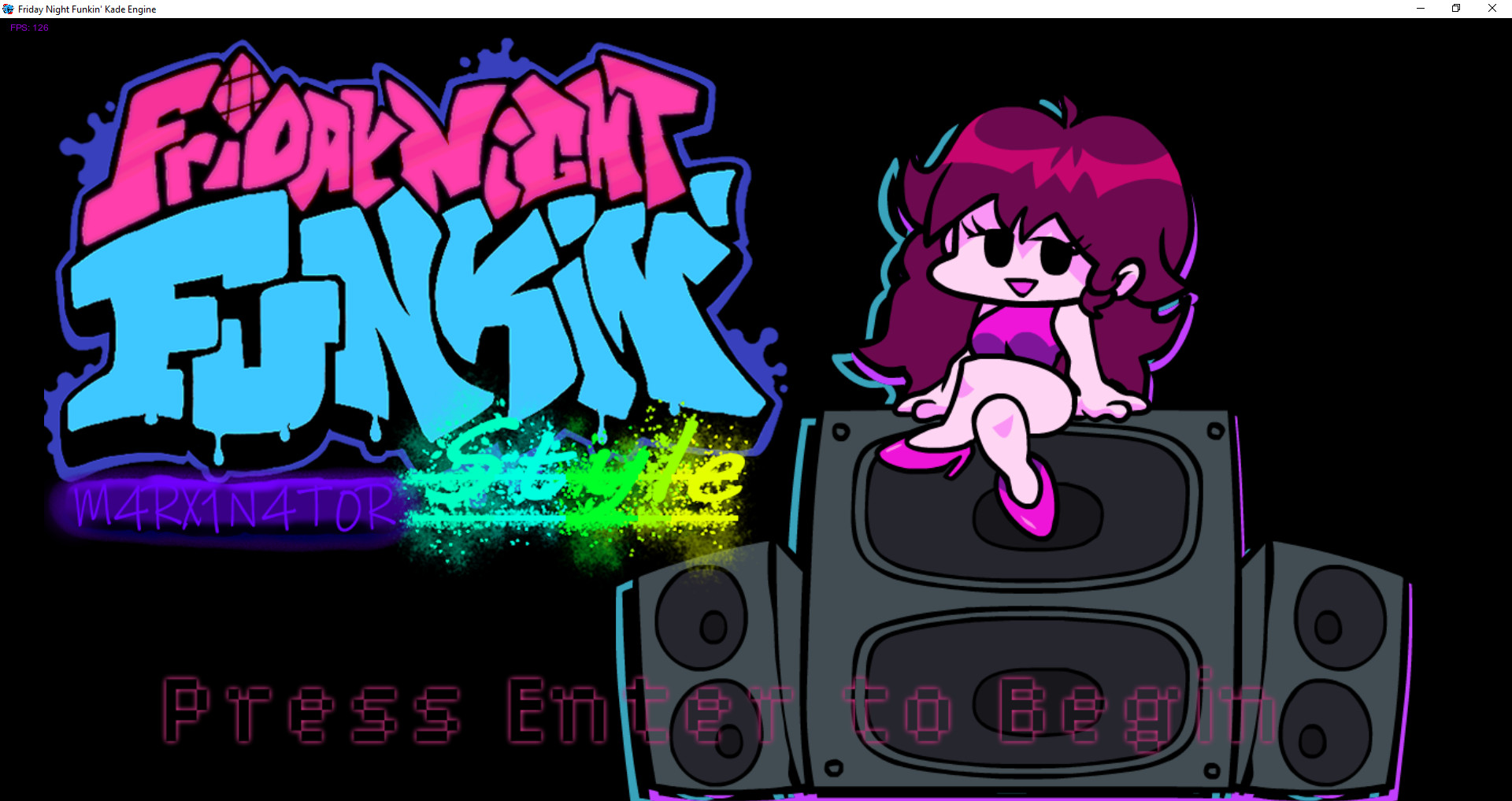 Friday Night Funkin: M4RX1N4T0R Style Mod [Friday Night Funkin'] [Mods]