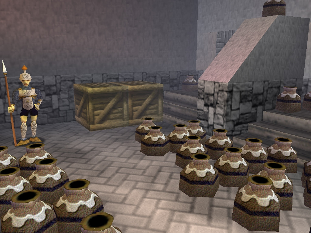 Zelda OOT pots in Zora's Domain Mod for The Legend of Zelda: Breath of ...