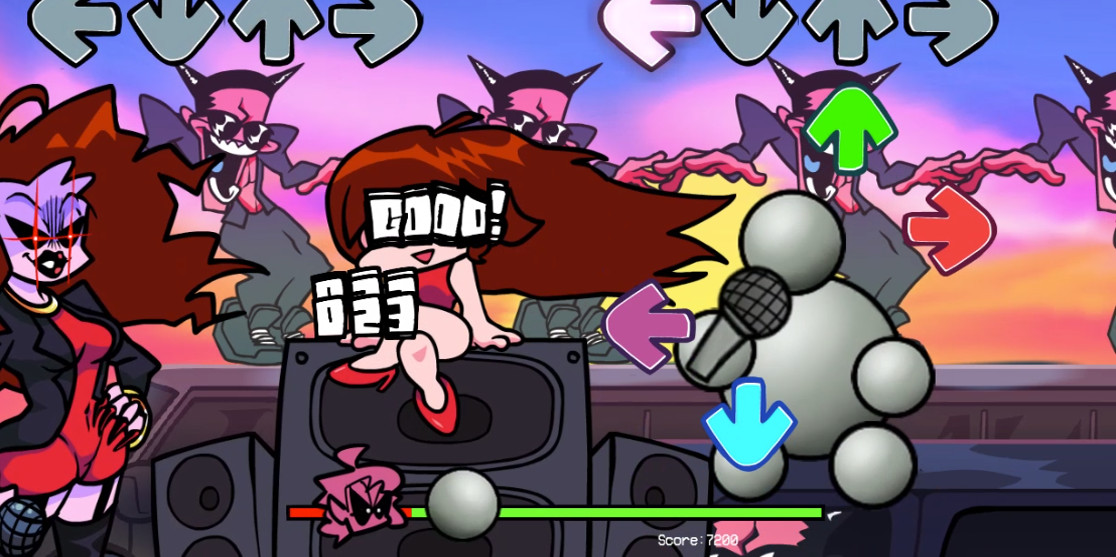 Interactive Buddy Boyfriend Skin Mod for Friday Night Funkin' | FNF Mods