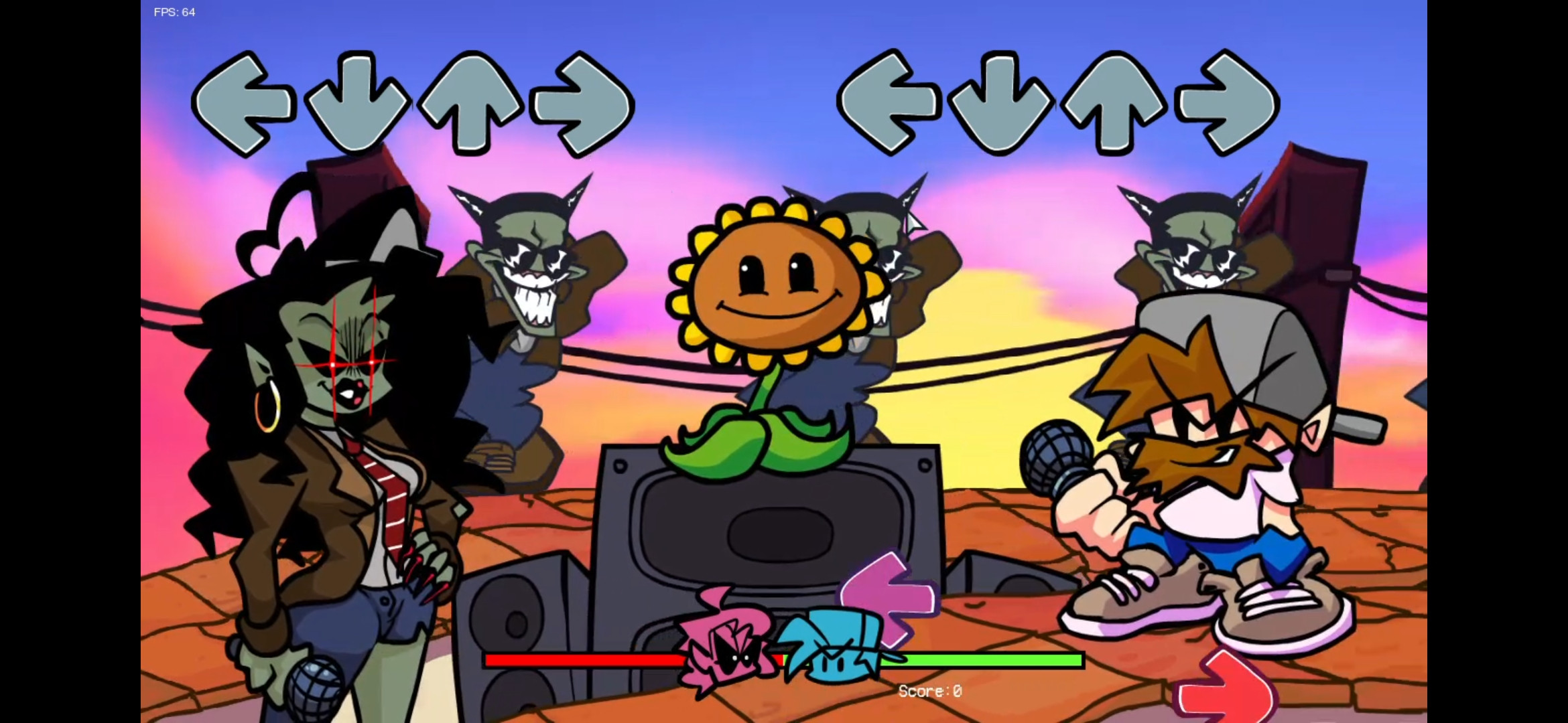PvZ MOD FNF WABBY WABBO Plants vs Zombies MOD FNF Mod for Friday Night ...