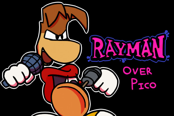 Rayman over pico Mod for Friday Night Funkin' | FNF Mods