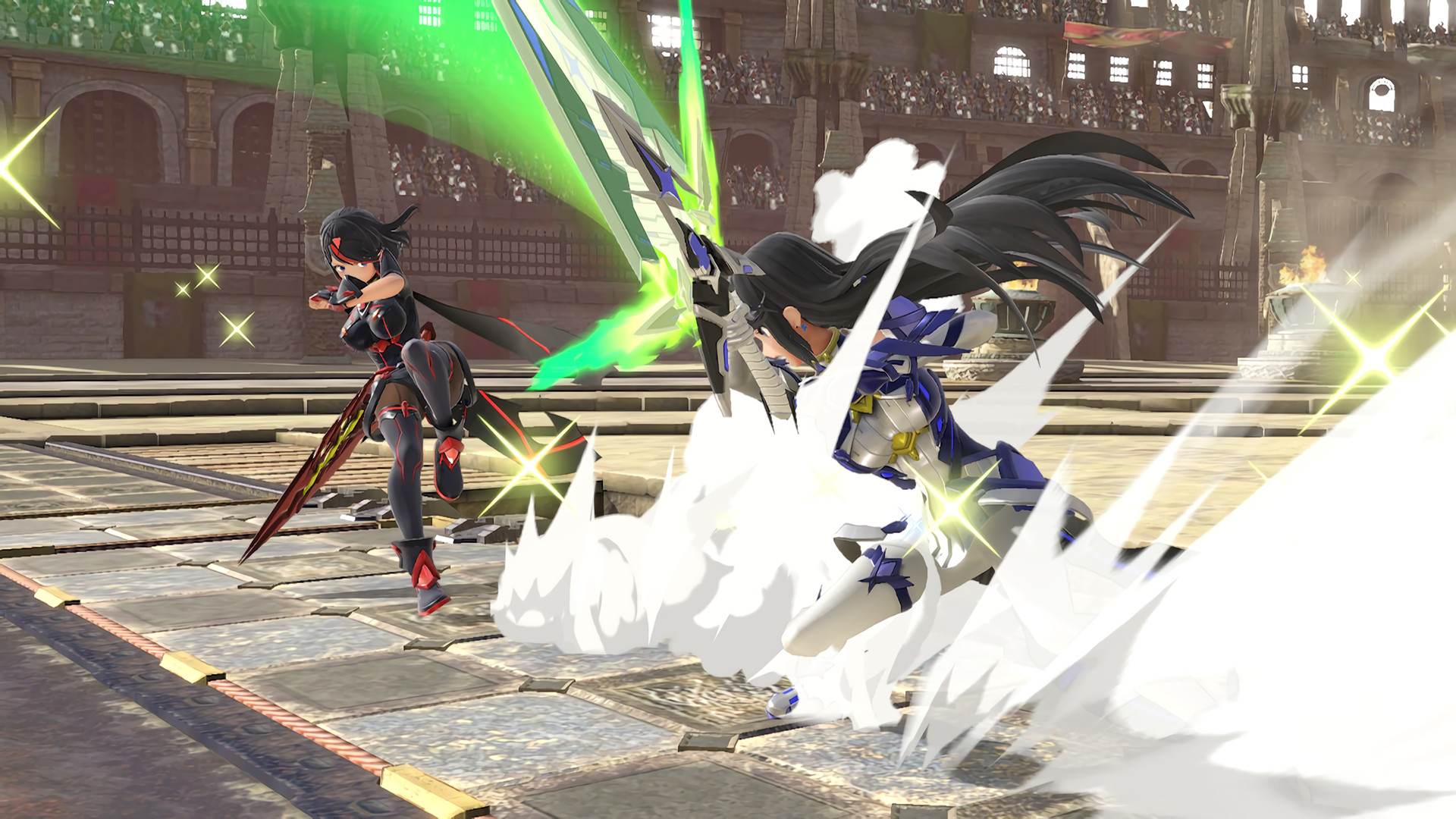 Red & Blue Pyra/Mythra Mod for Super Smash Bros. Ultimate | SSBU Mods