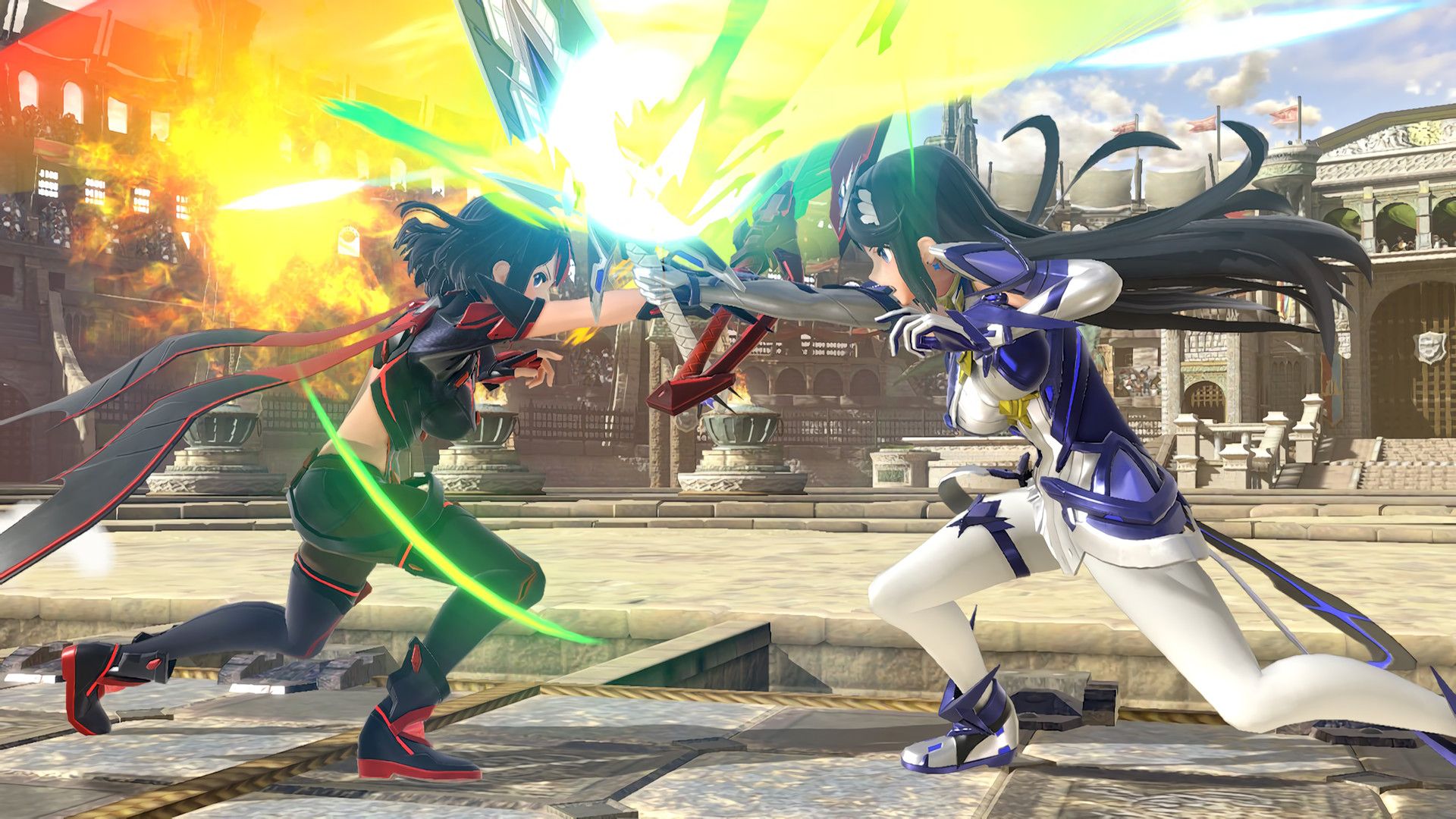 Red & Blue Pyra/Mythra Mod for Super Smash Bros. Ultimate | SSBU Mods