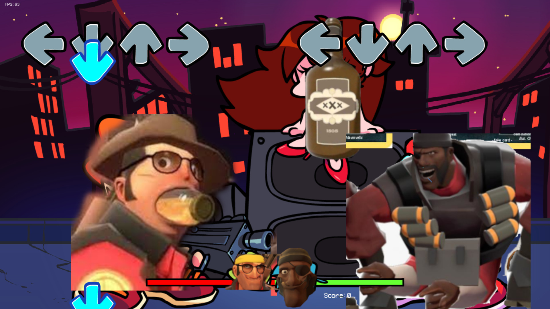 BOYdrebd IS NOW DEMOMAN Mod for Friday Night Funkin' | FNF Mods