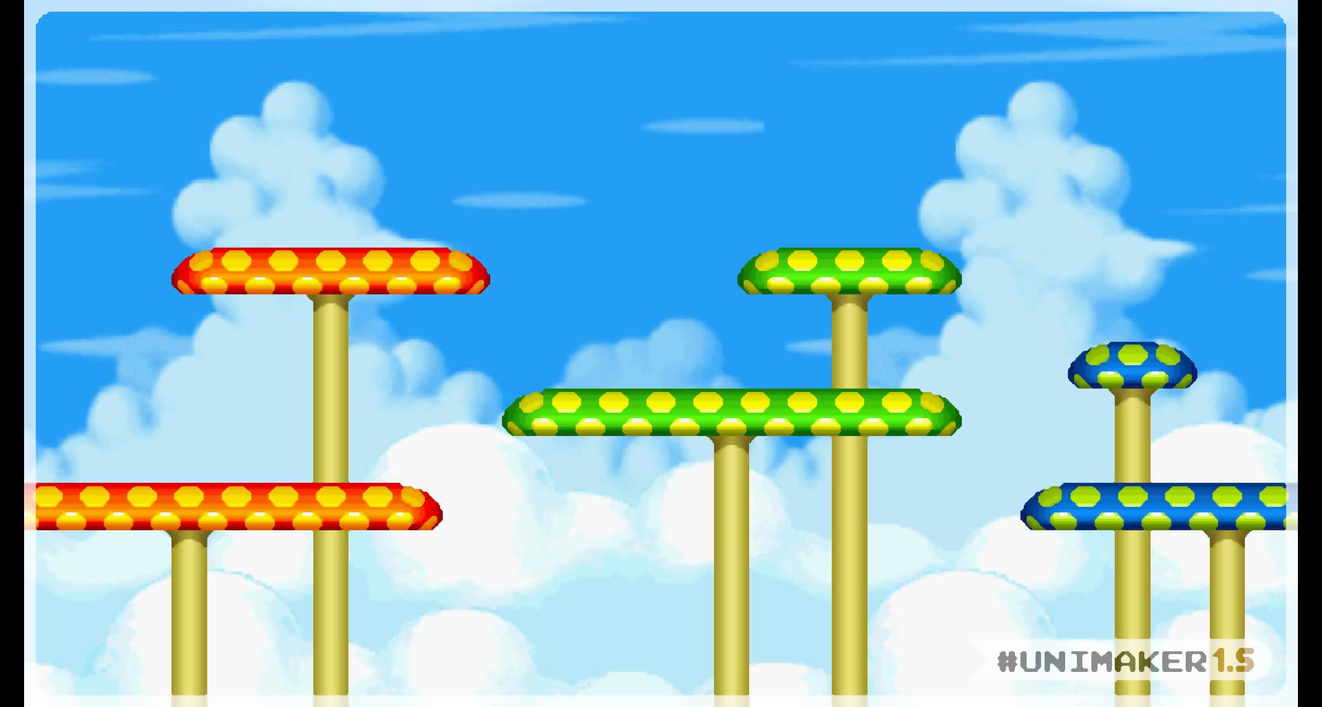 New Super Mario Bros. Sky Theme (v2) [Super Mario UniMaker] [Mods]