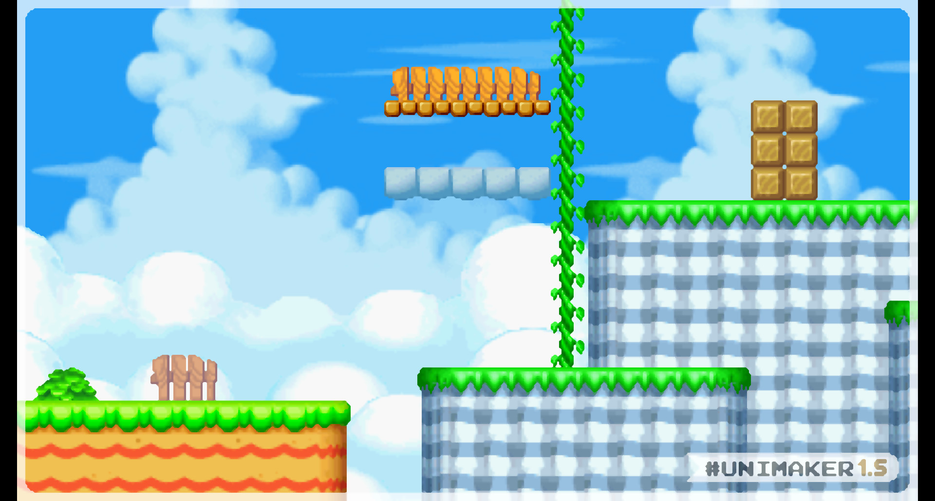 New Super Mario Bros. Sky Theme (v2) [Super Mario UniMaker] [Mods]