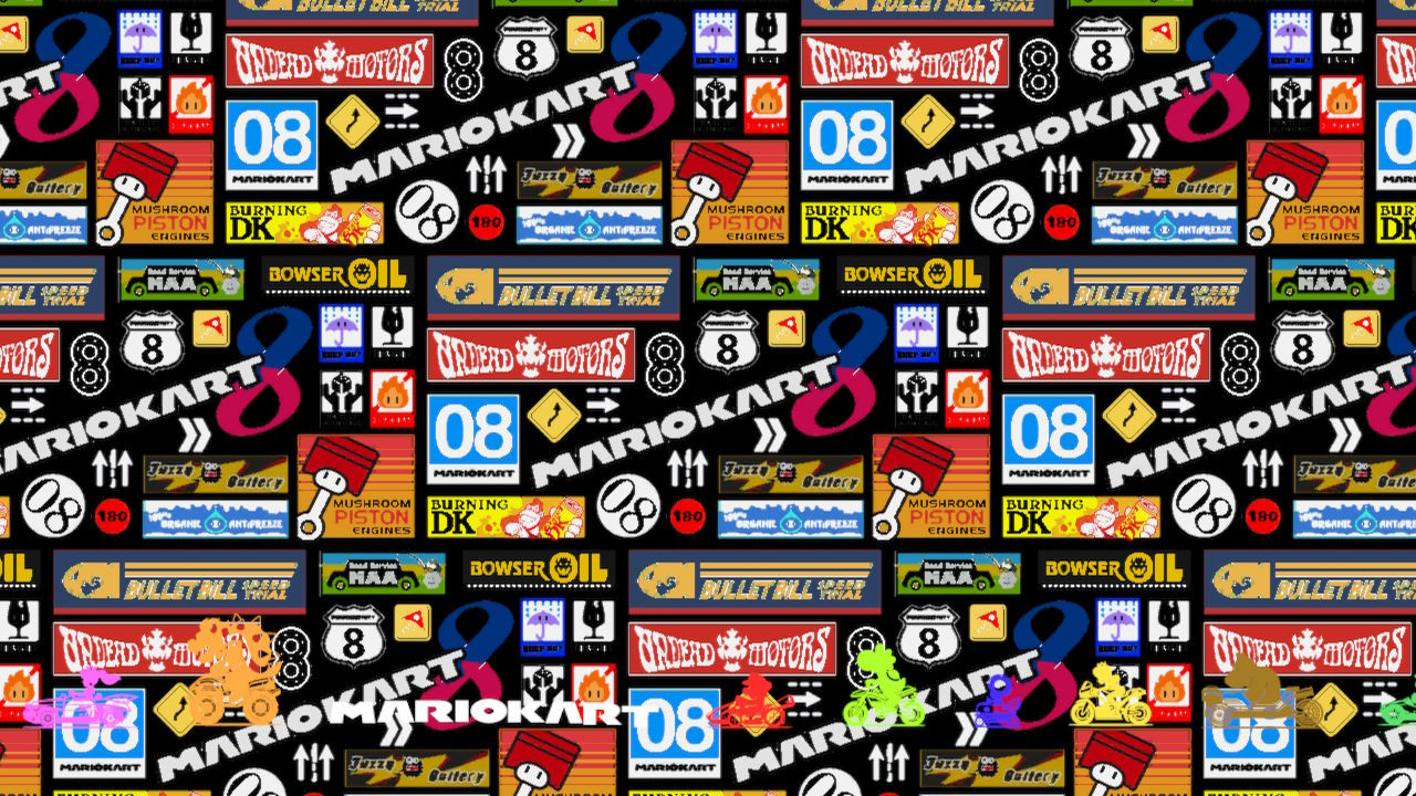 Colorful Loading Screen Mod for Mario Kart 8 Deluxe | MK8D Mods