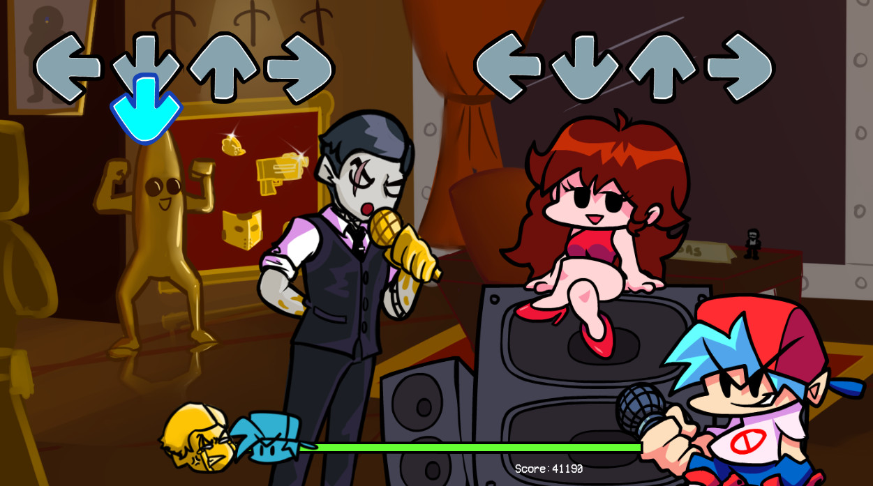 Fortnite - Midas mod (skin) Mod for Friday Night Funkin' | FNF Mods