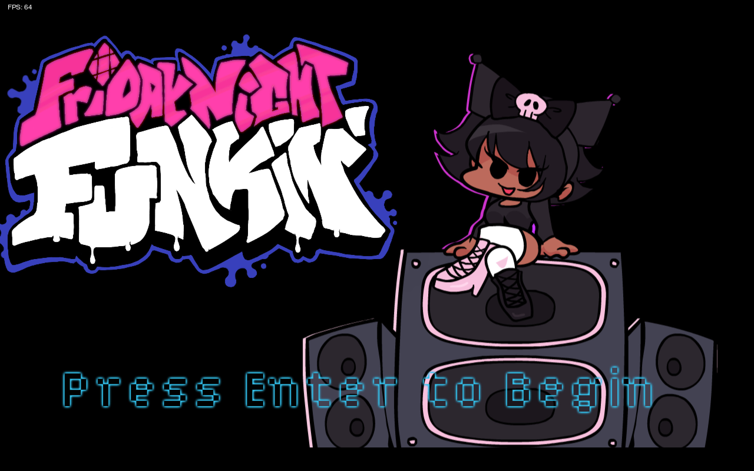 Kuromi Gf ! Mod for Friday Night Funkin' | FNF Mods