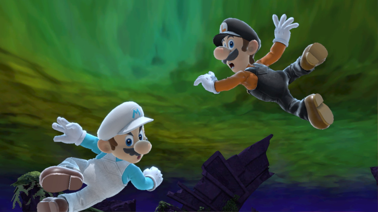 Black & Orange Luigi Mod for Super Smash Bros. Ultimate | SSBU Mods