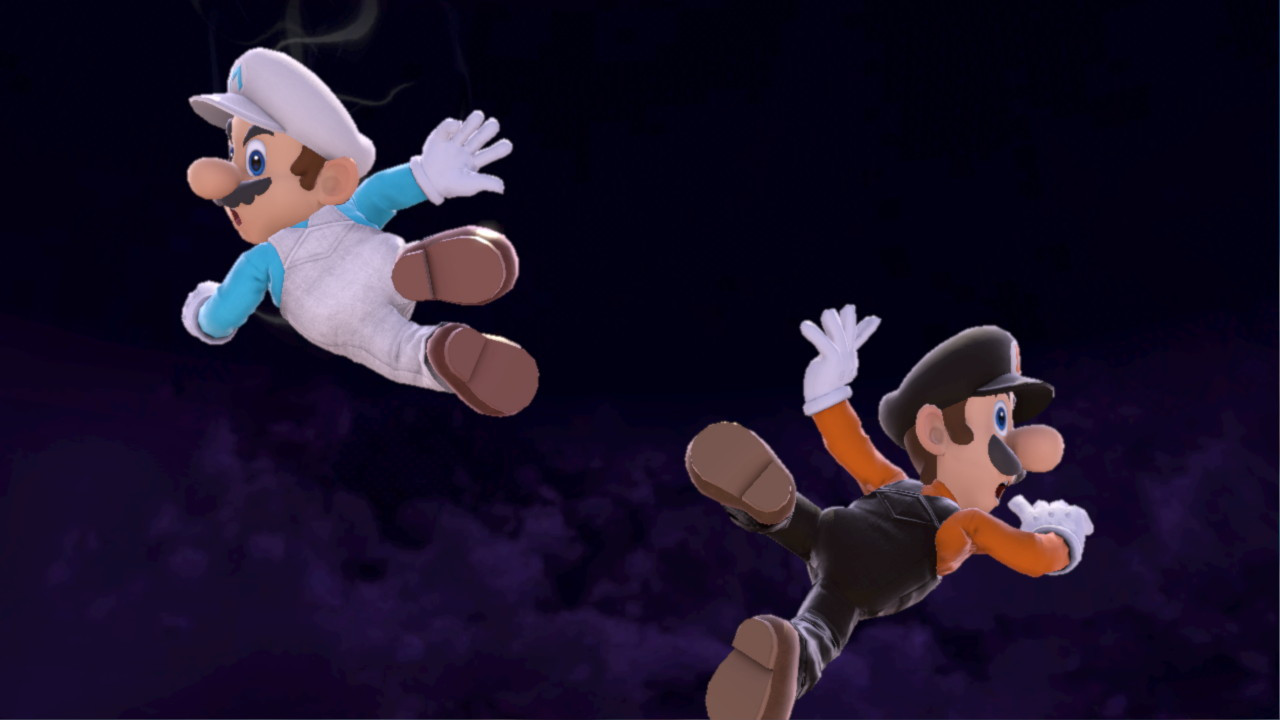 Black & Orange Luigi Mod for Super Smash Bros. Ultimate | SSBU Mods