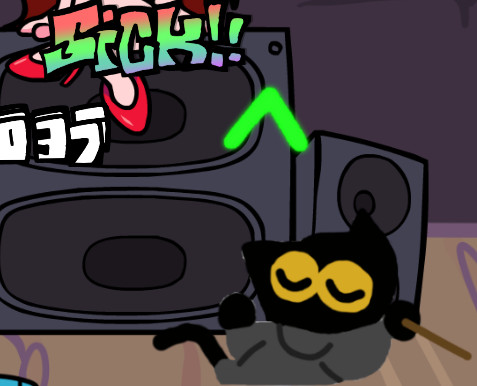 Google Doodle Cat/Momo The Cat [Friday Night Funkin'] [Mods]