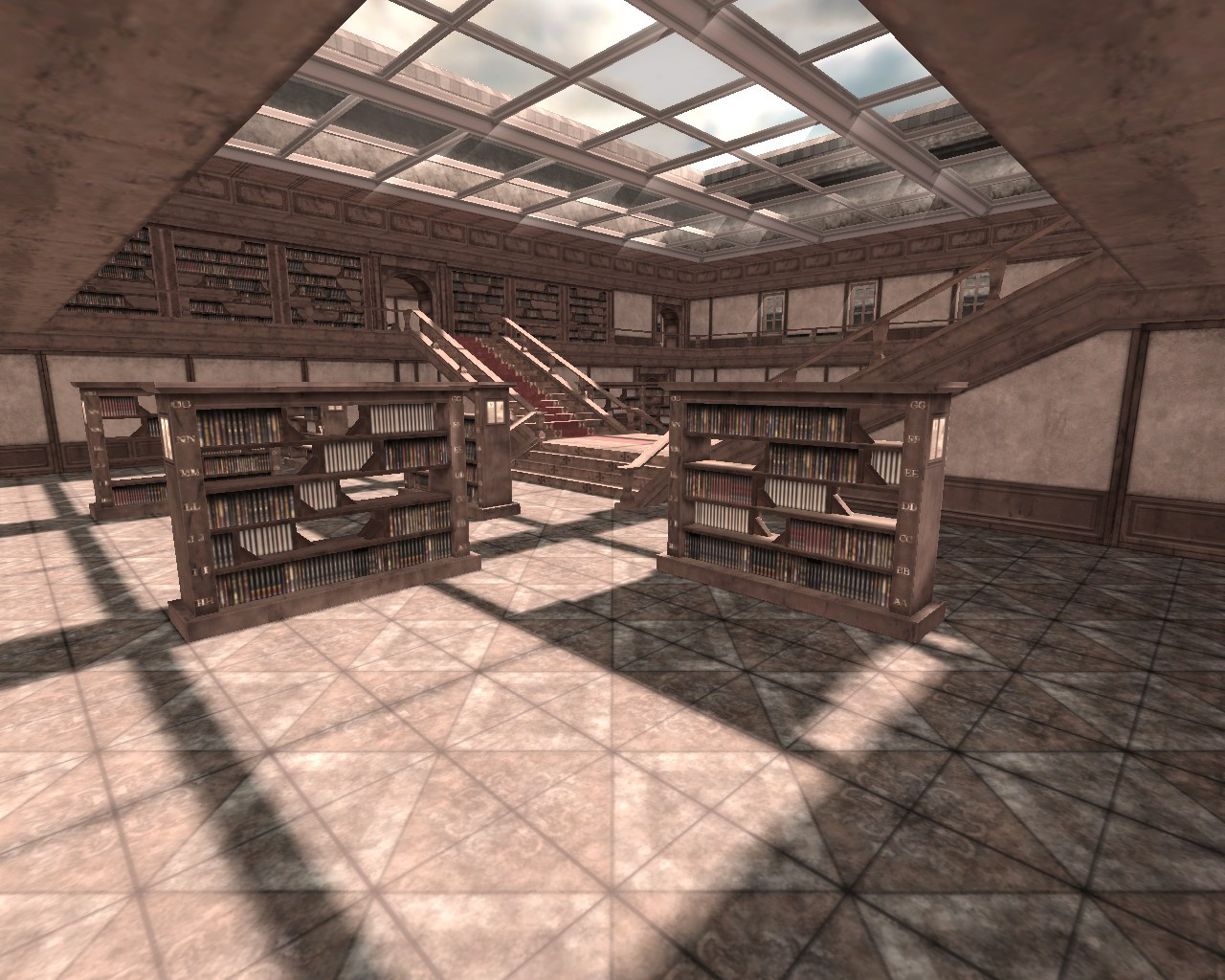 dm_library_b01 Mod for Counter-Strike 1.6 | CS1.6 Mods