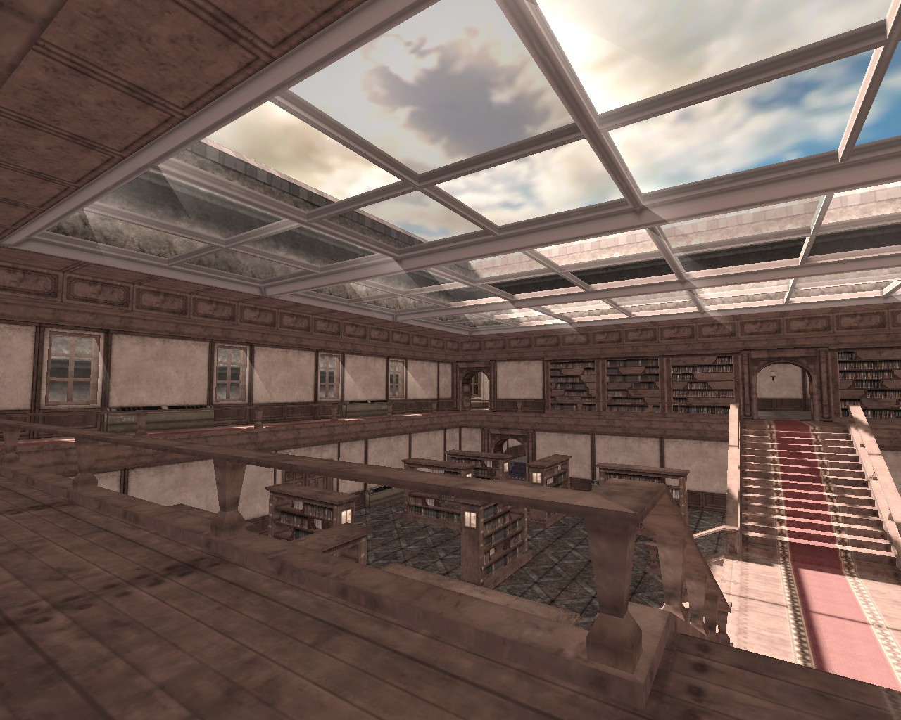 dm_library_b01 Mod for Counter-Strike 1.6 | CS1.6 Mods