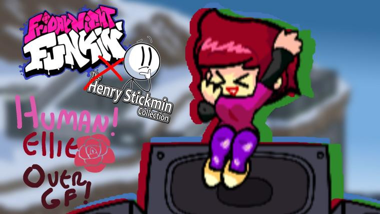 Friday Night Funkin': Human!Ellie Over GF Mod for Friday Night Funkin ...