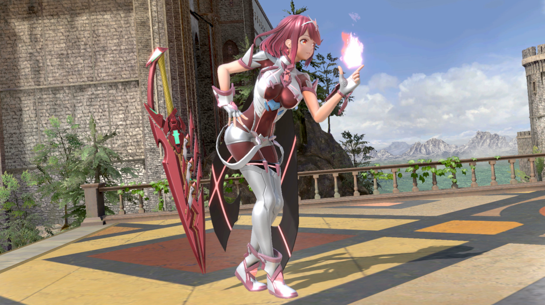 Sakura Pyra & Camilla Mythra [Super Smash Bros. Ultimate] [Mods]