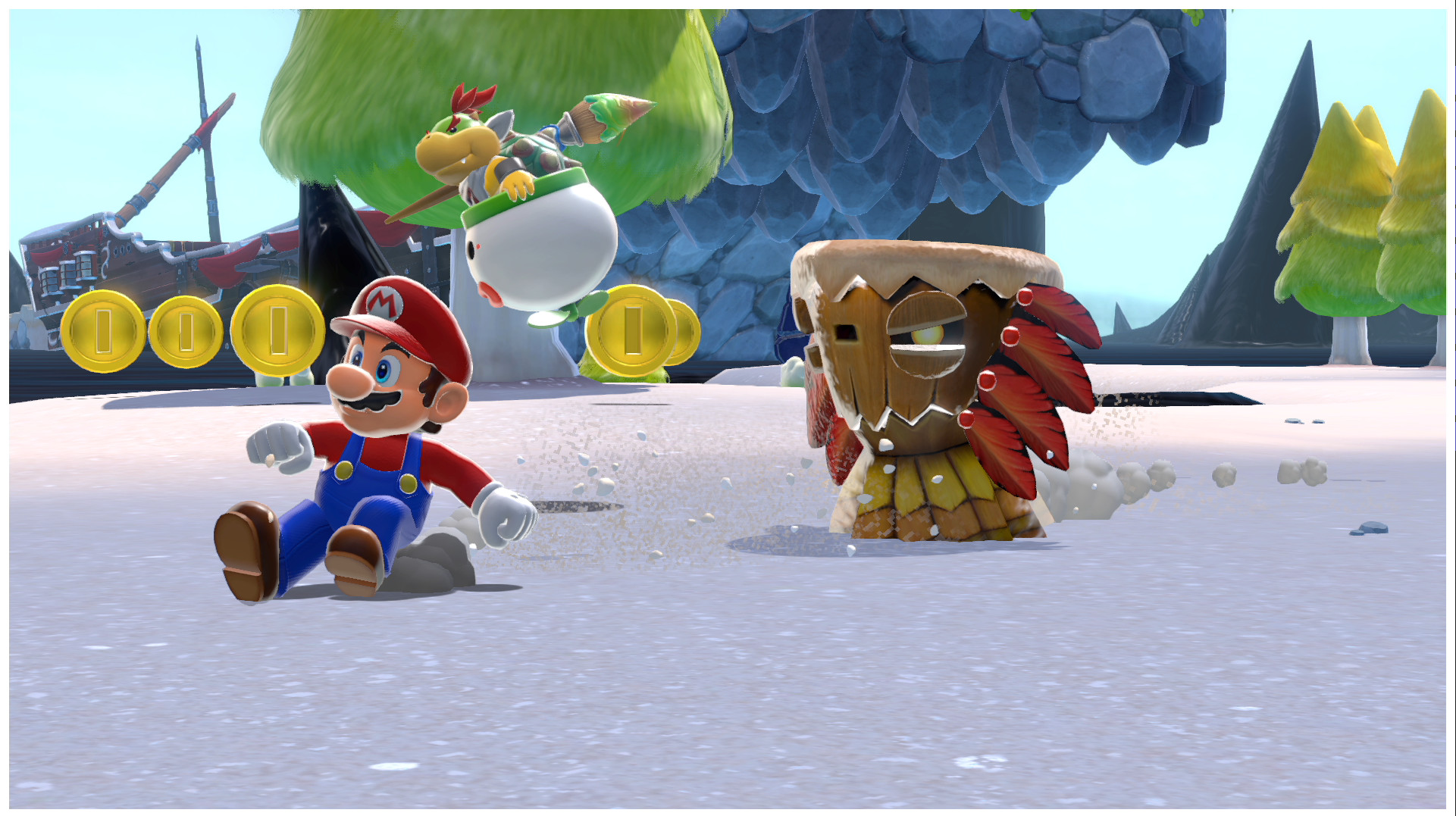 Tiki Goon from Mario Kart 8 Mod for Super Mario 3D World + Bowser's ...