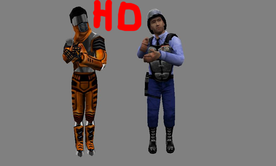 HD barney Mod for Half-Life: Blue Shift | HL:BS Mods