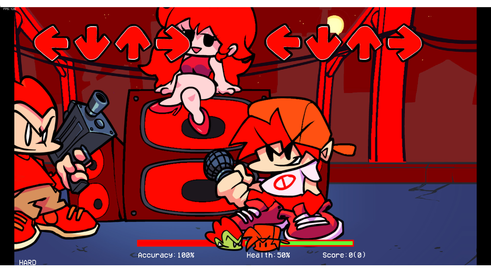 Friday Night Crimson' Mod for Friday Night Funkin' | FNF Mods