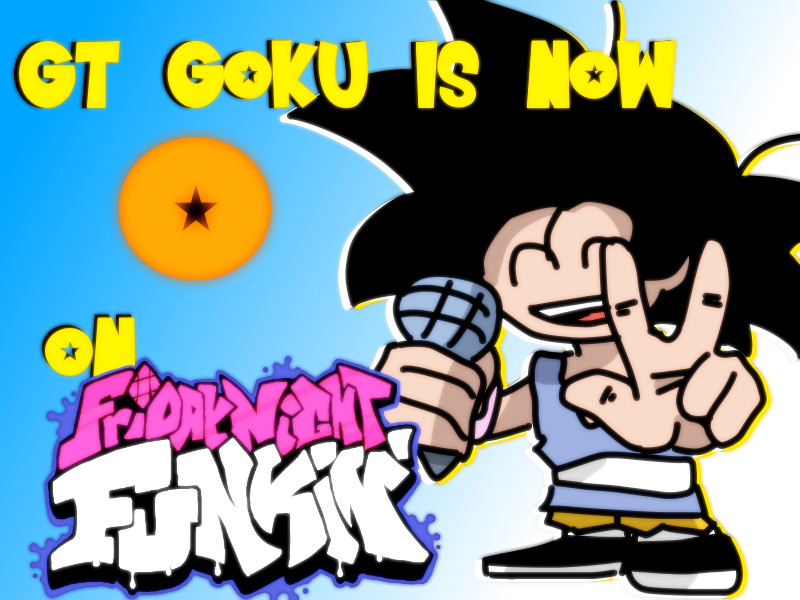 GT Goku (Version 2.0) VEGETA GT! [Friday Night Funkin'] [Mods]