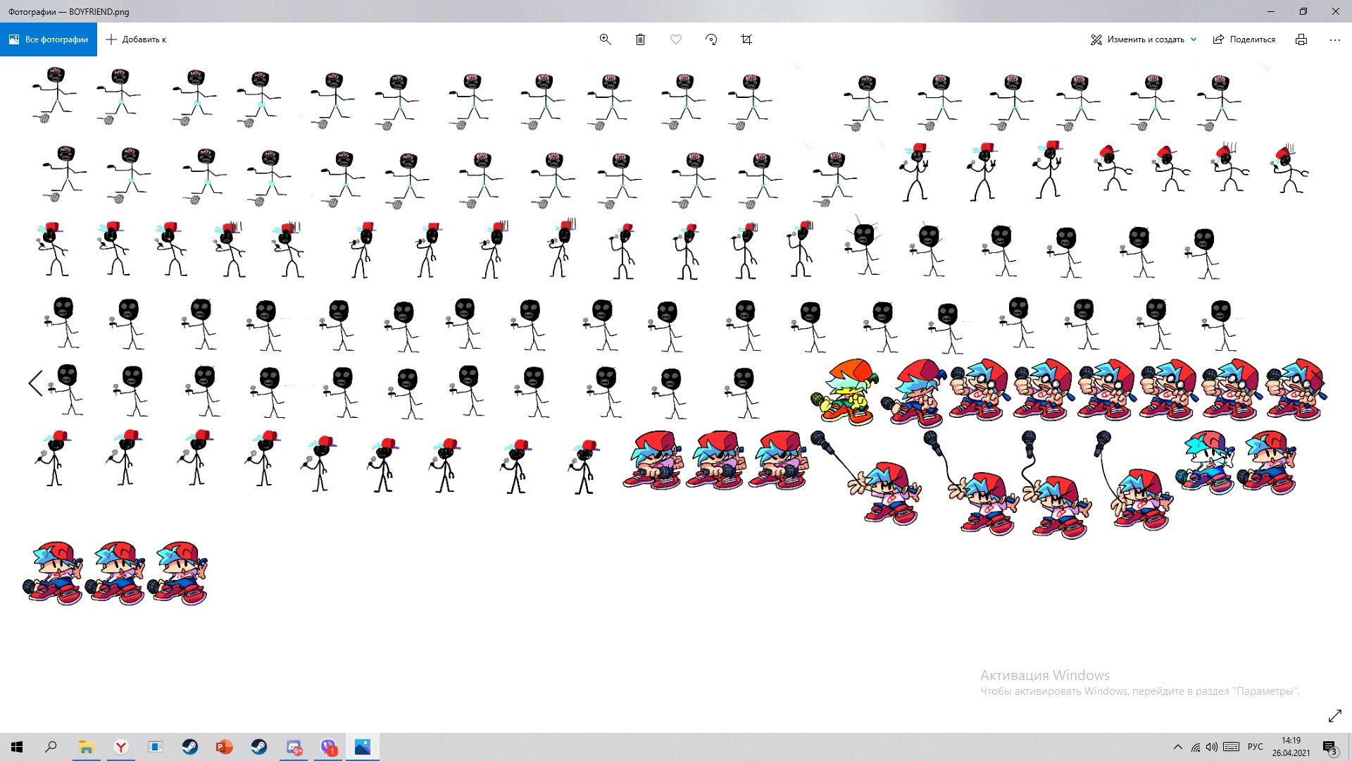 ALL Stickmans (WIP) Mod for Friday Night Funkin' | FNF Mods