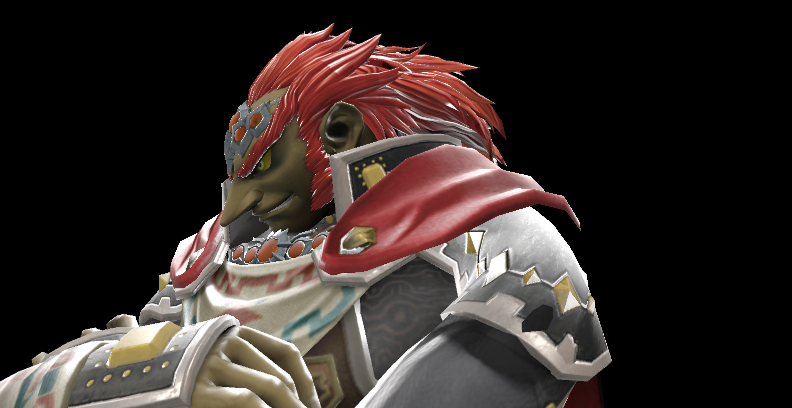 Post-Timeskip Ganondorf (Hair & Eyes) Mod for Super Smash Bros. Ultimate | SSBU Mods