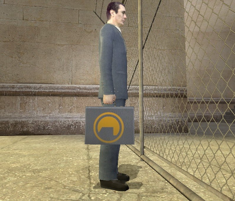 hl1 styled gman briefcase Mod for Half-Life 2 | HL2 Mods