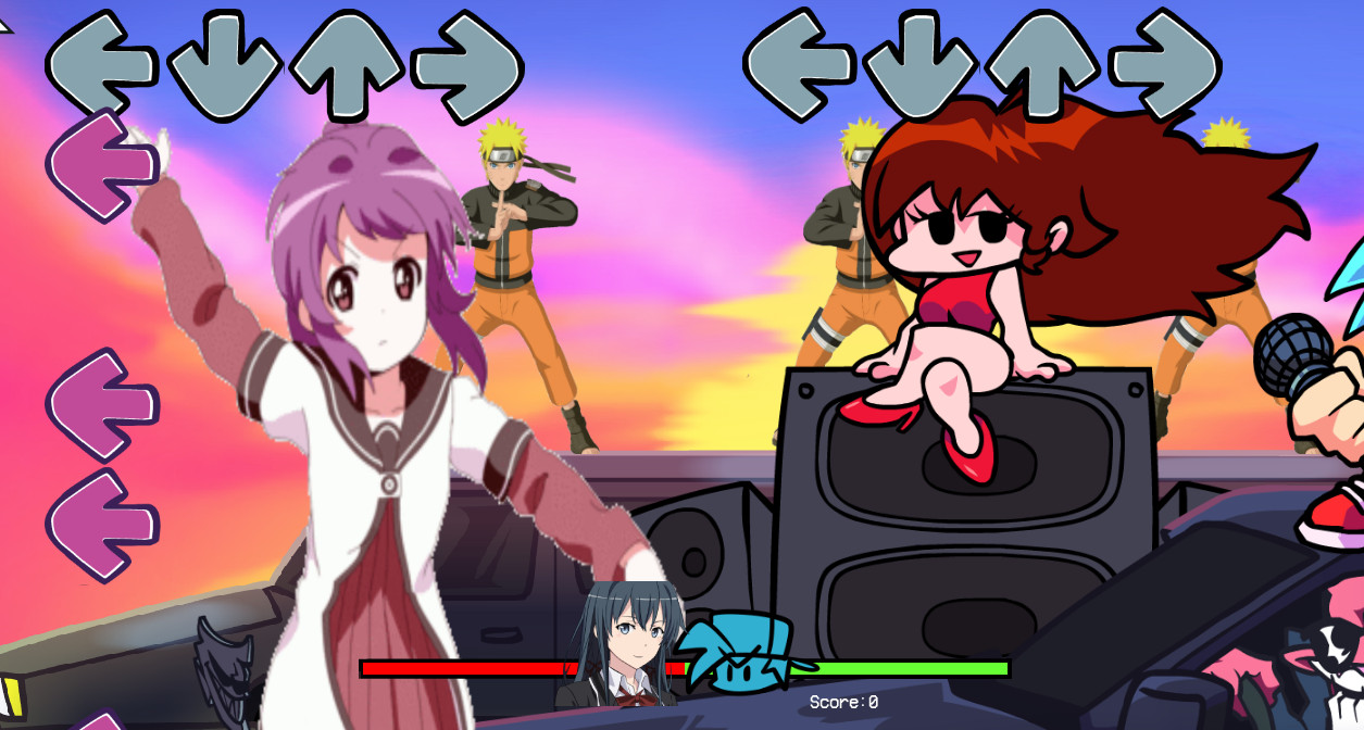 WEEK 4 ANIME EDITION [Friday Night Funkin'] [Mods]