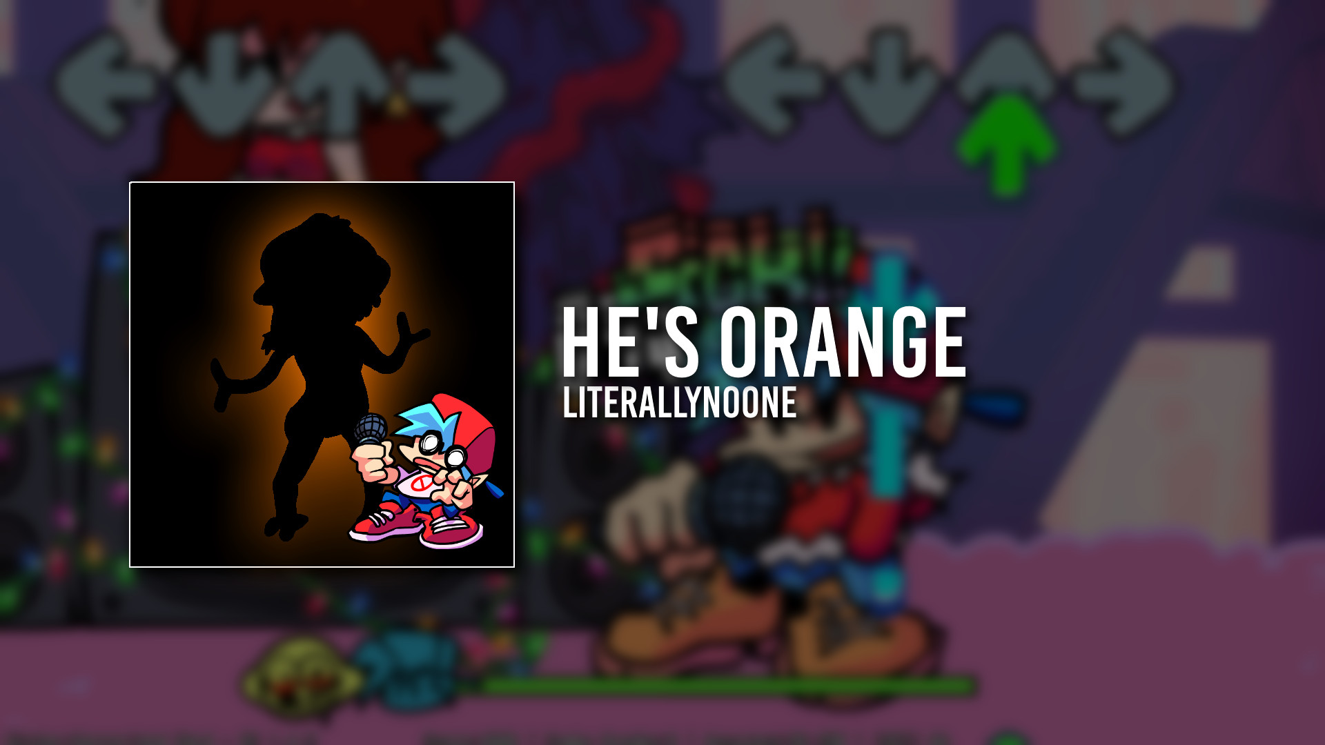 he's orange Mod for Friday Night Funkin' | FNF Mods