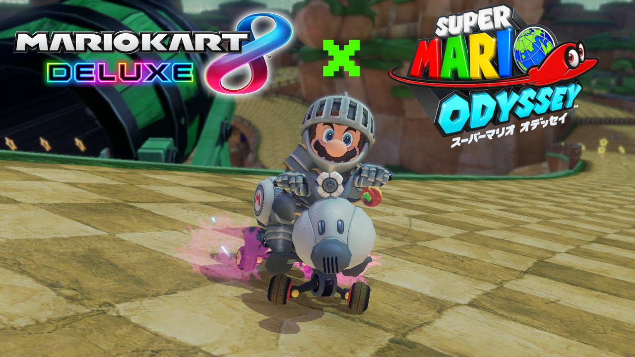 Knight Armor Mario Mod for Mario Kart 8 Deluxe | MK8D Mods