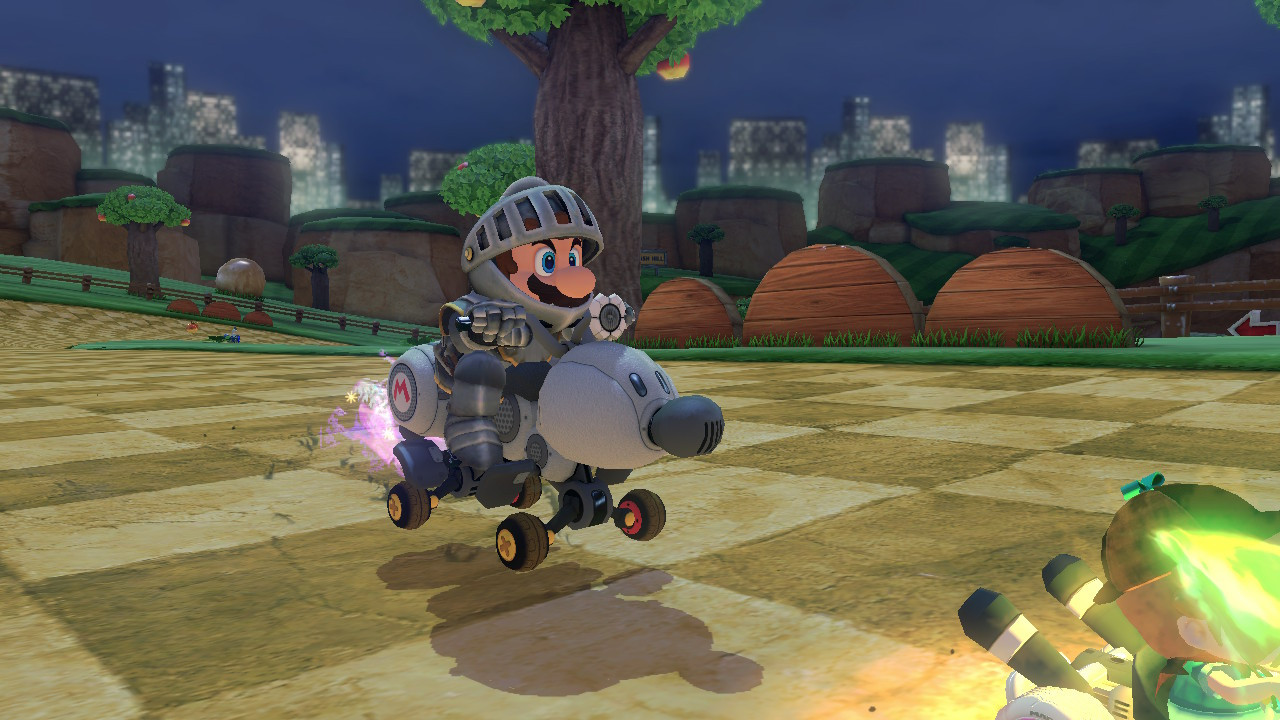 Knight Armor Mario Mod for Mario Kart 8 Deluxe | MK8D Mods
