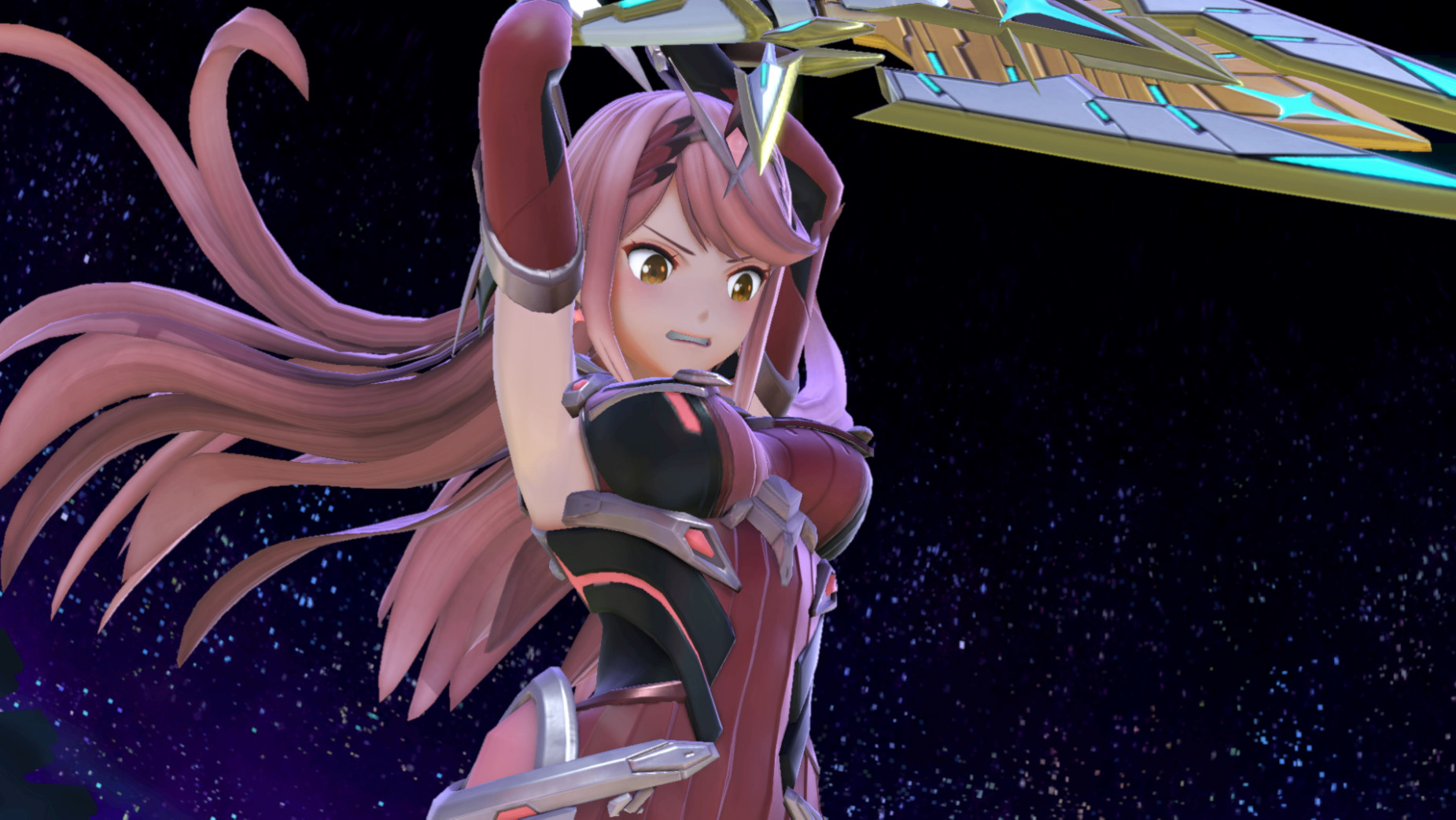 Washed Gold and Scarlet Pyra & Mythra Mod for Super Smash Bros ...