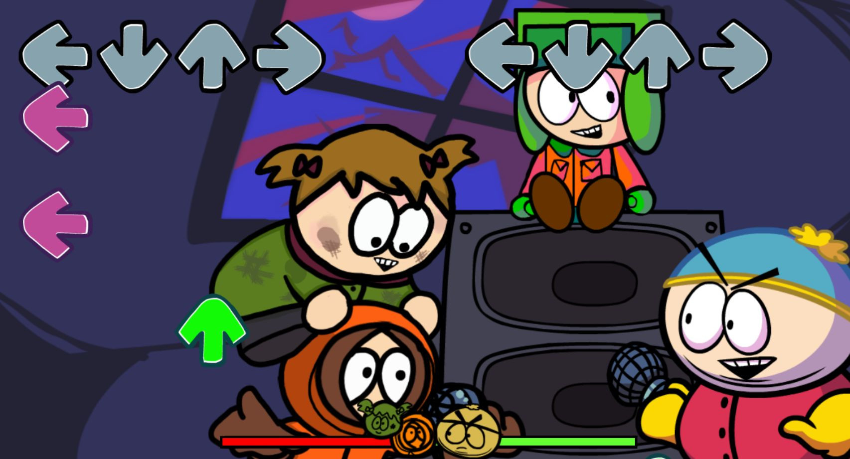 Karen and Kenny over Skid and Pump(SouthPark) Mod for Friday Night ...