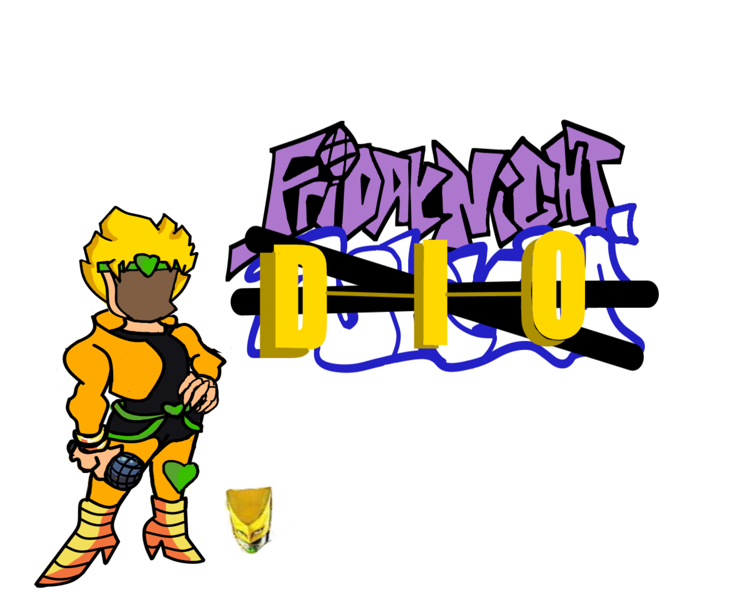 batalla contra DIO/jojo [Friday Night Funkin'] [Mods]