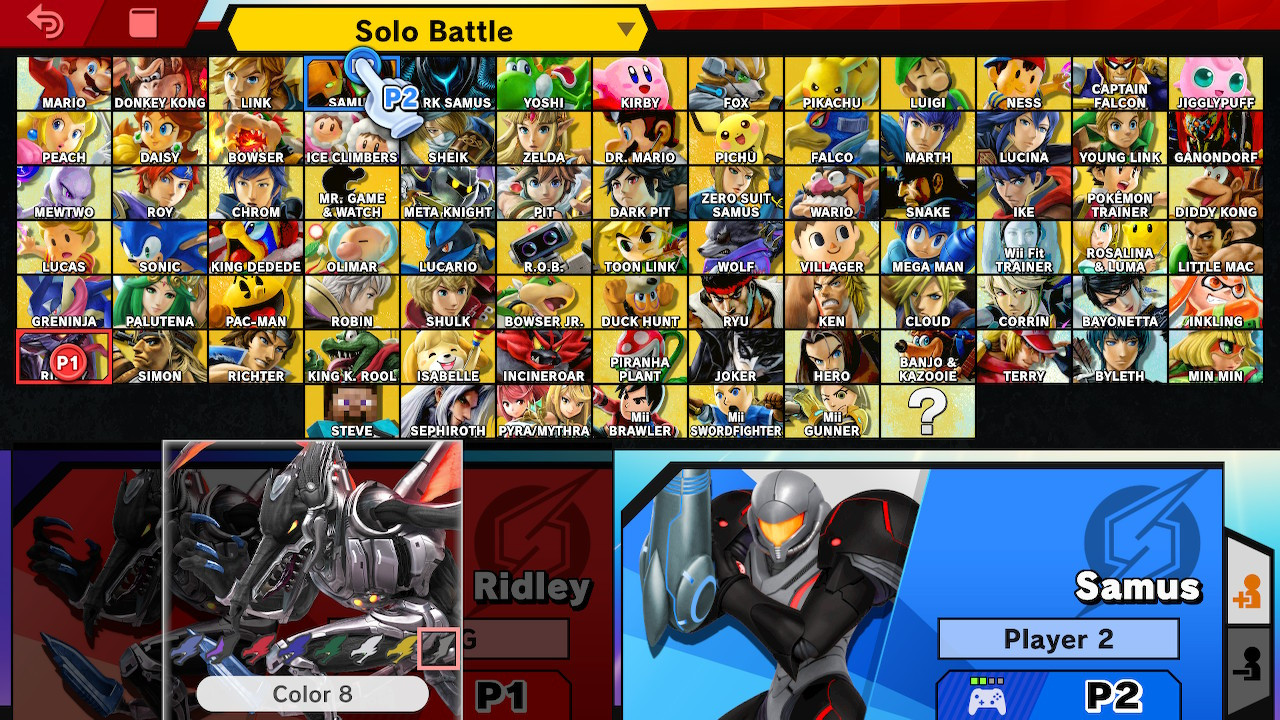 Phazon Suit Meta Ridley Mod for Super Smash Bros. Ultimate | SSBU Mods