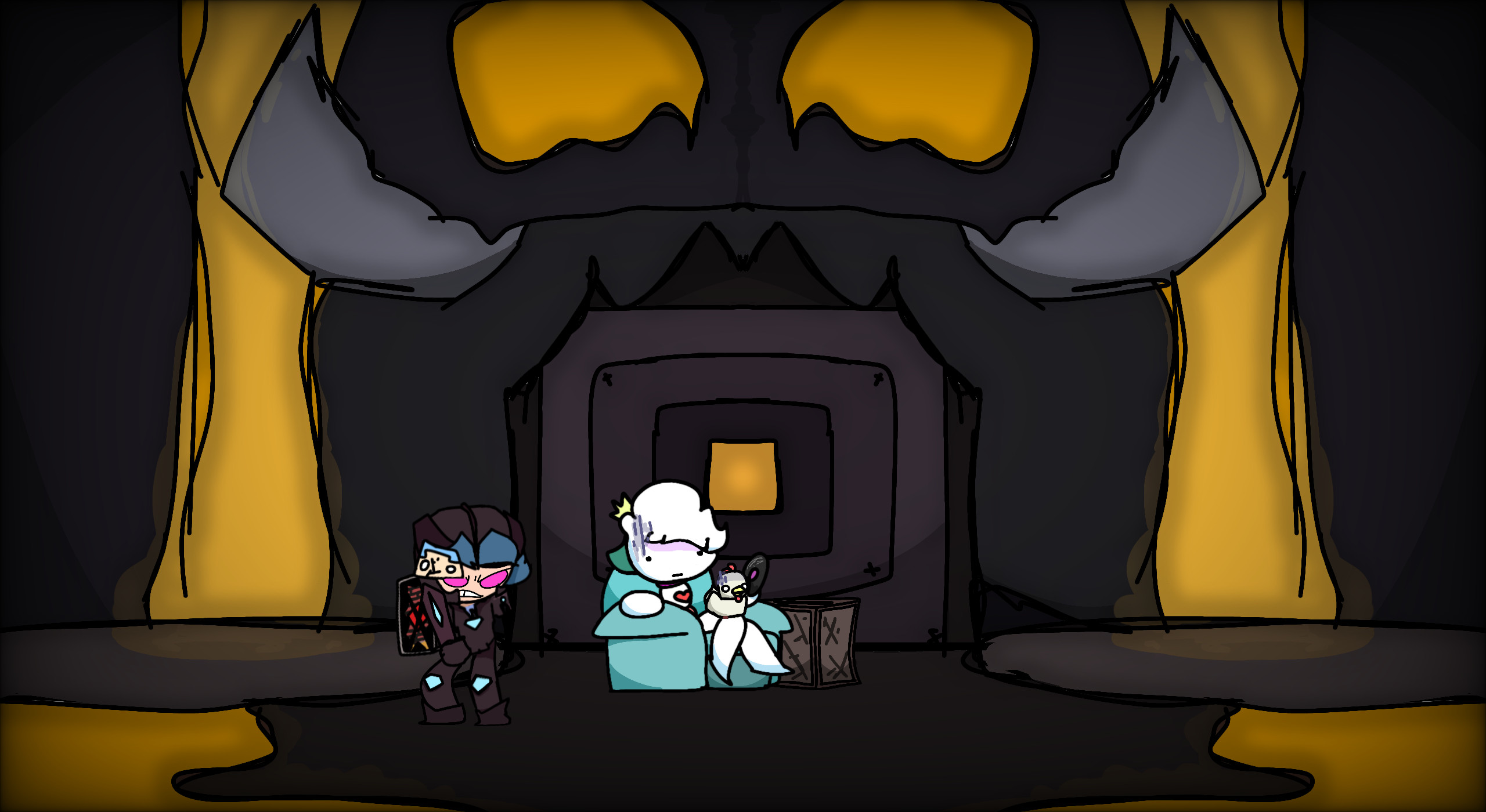 Diamond Matt skin mod Mod for Friday Night Funkin' | FNF Mods