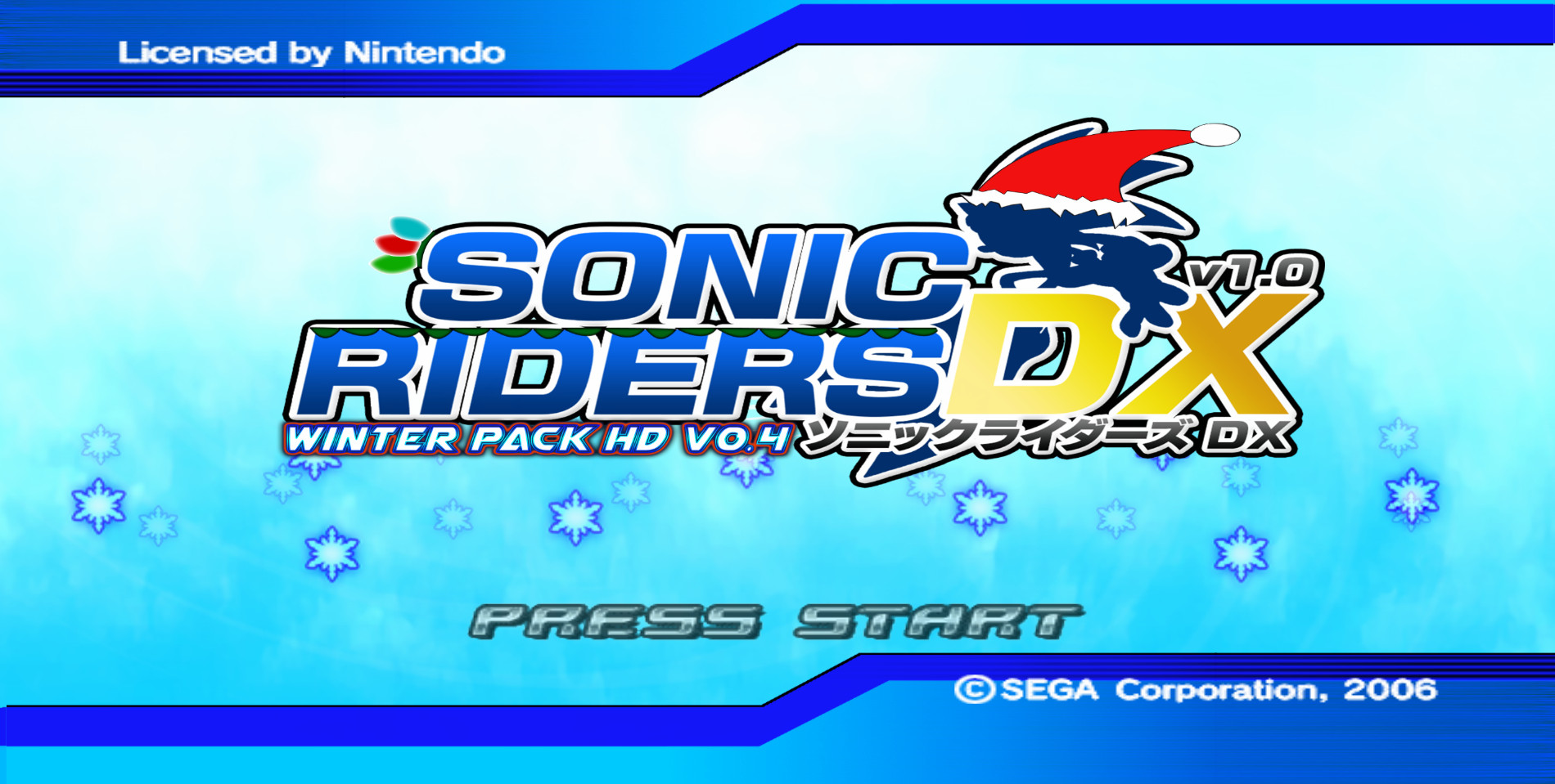 Winter HD Texture Pack Mod for Sonic Riders (GameCube) | SR-GC Mods