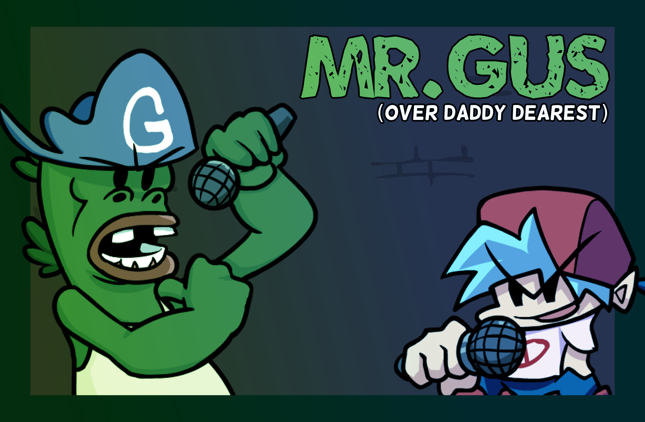 Mr.Gus (Over Daddy Dearest) [Friday Night Funkin'] [Mods]