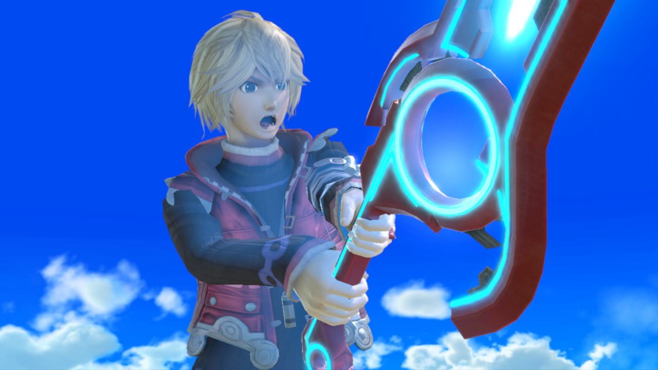 Smash 4 Shulk Face and Hair Mod for Super Smash Bros. Ultimate | SSBU Mods