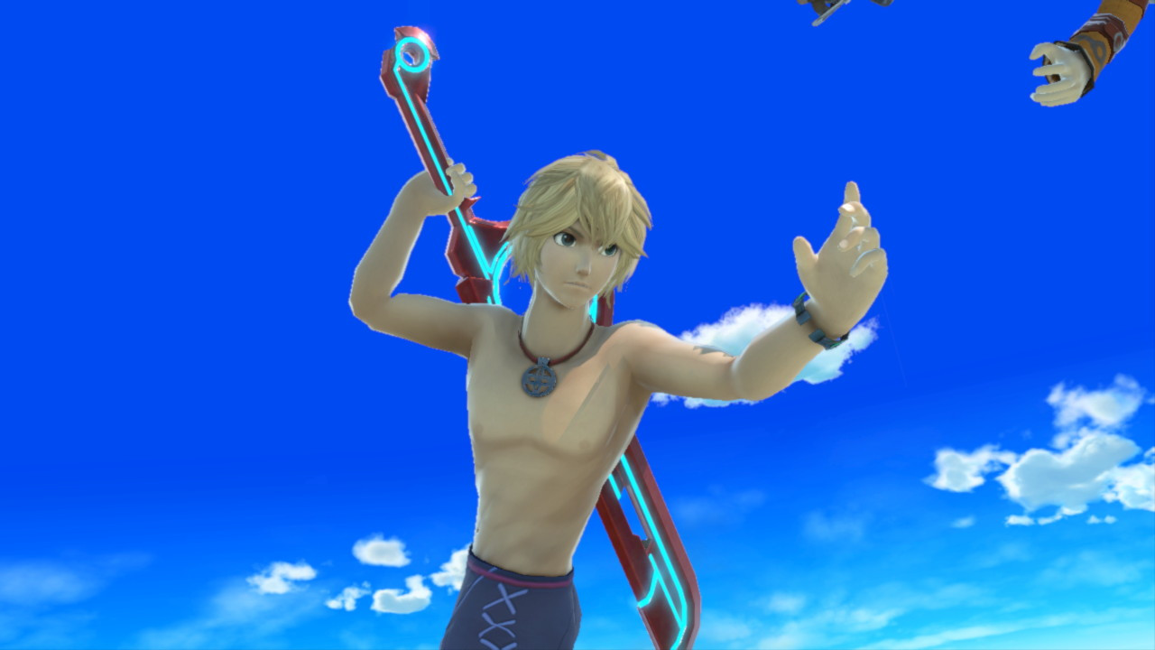 Smash 4 Shulk Face and Hair Mod for Super Smash Bros. Ultimate | SSBU Mods