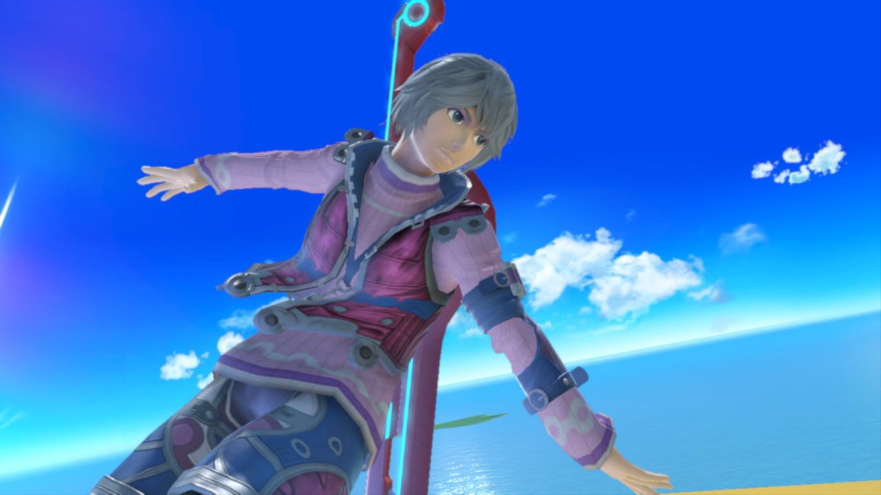 Smash 4 Shulk Face and Hair Mod for Super Smash Bros. Ultimate | SSBU Mods