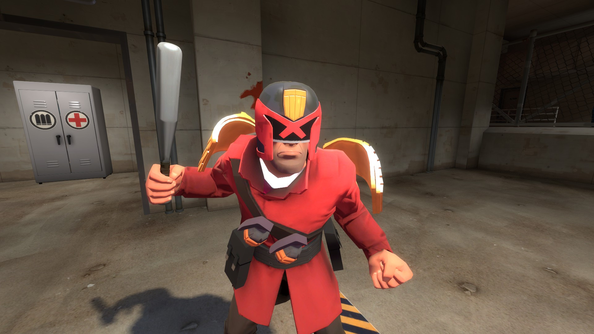 Judge Dredd- Brain Bucket Mod for Team Fortress 2 | TF2 Mods