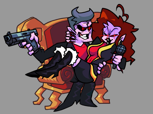 The Parents, But with normal colors [Friday Night Funkin'] [Mods]