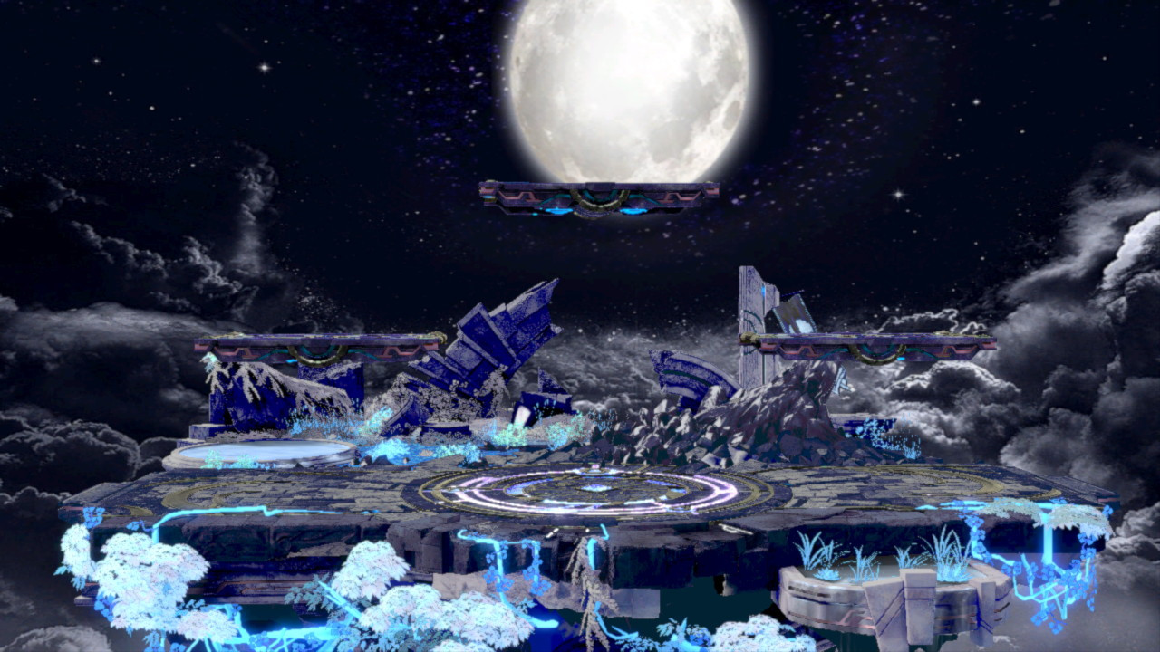 Icy Night Battlefield Mod for Super Smash Bros. Ultimate | SSBU Mods
