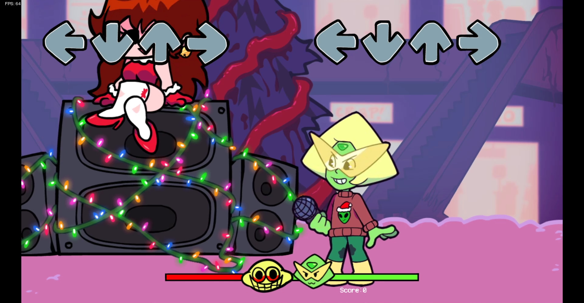 Peridot over Boyfriend (Playable Peridot) Mod for Friday Night Funkin ...
