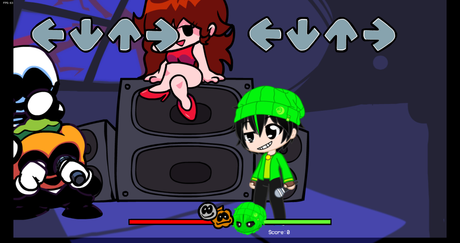 Luis Link over boyfriend mod! Mod for Friday Night Funkin' | FNF Mods