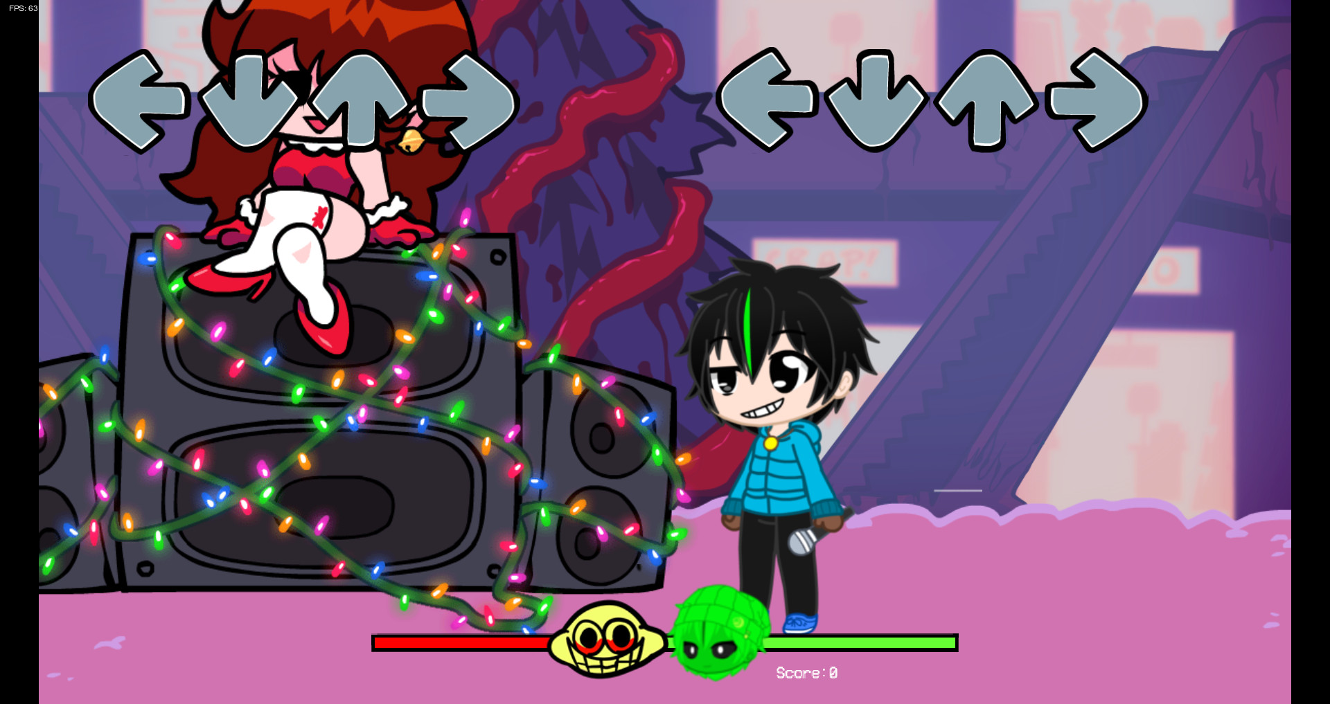 Luis Link over boyfriend mod! Mod for Friday Night Funkin' | FNF Mods