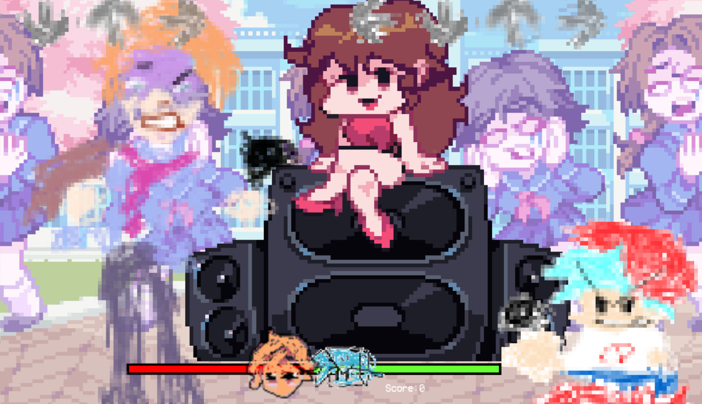 FNFPaint- Friday Night Funkin' made with MS Paint Mod for Friday Night ...