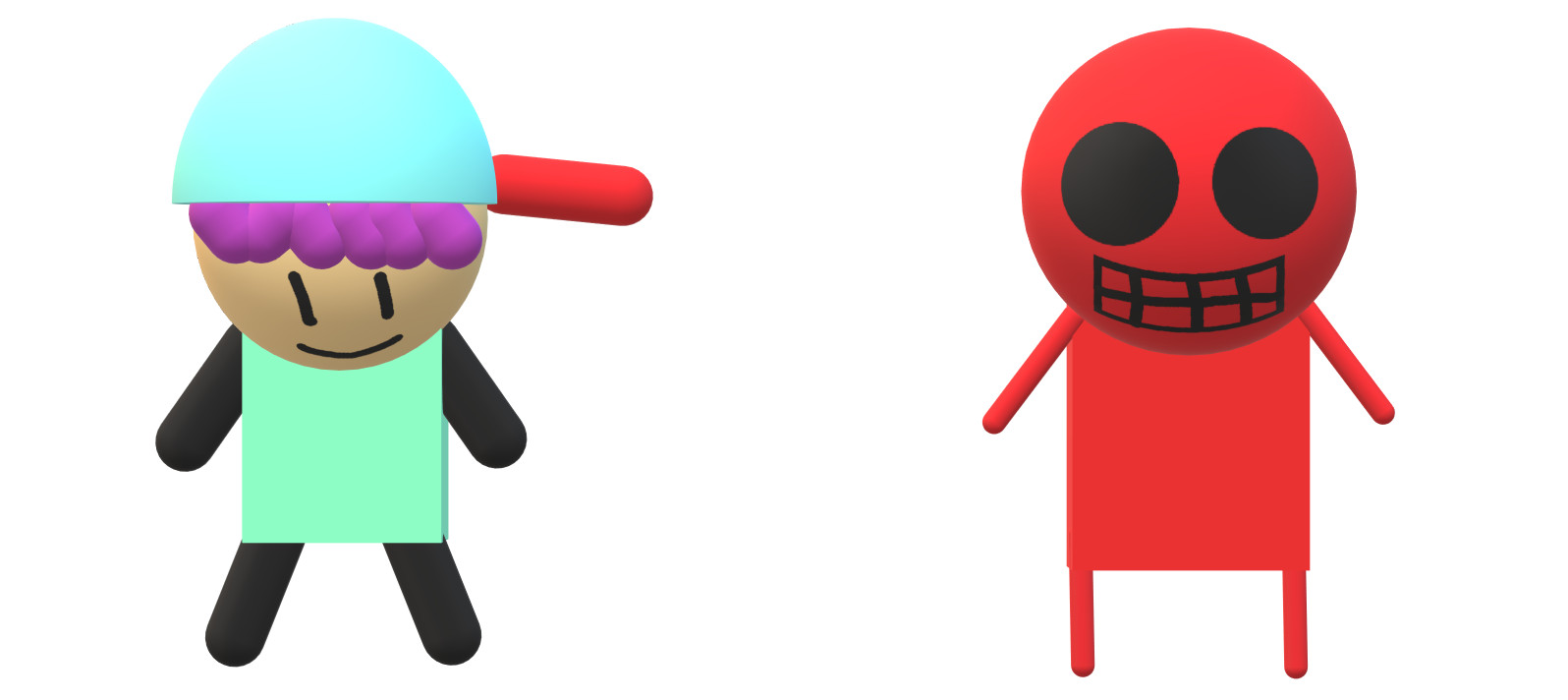 Brian and [REDACTED] over tricky! Mod for Friday Night Funkin' | FNF Mods