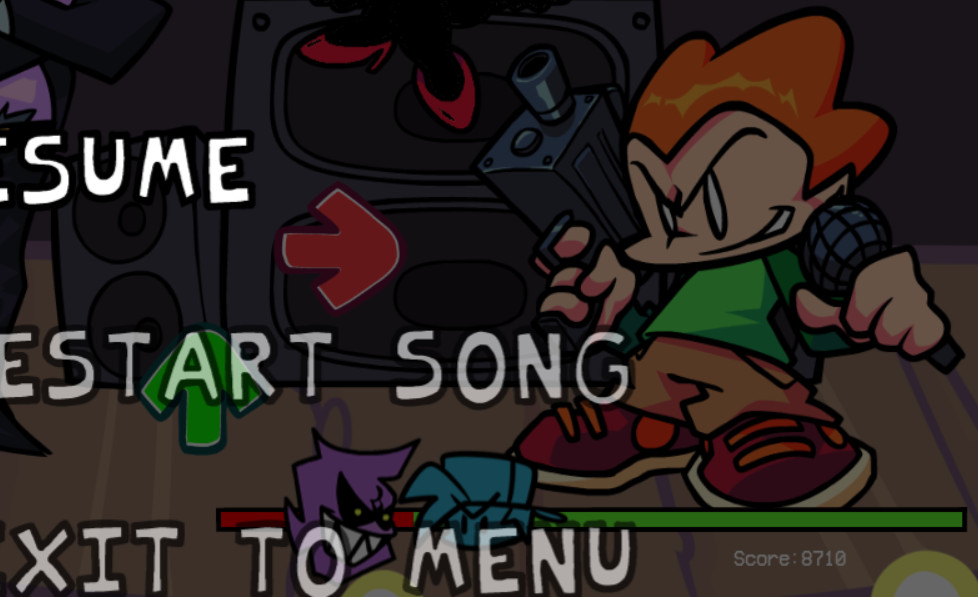 PICO over bf [Friday Night Funkin'] [Mods]